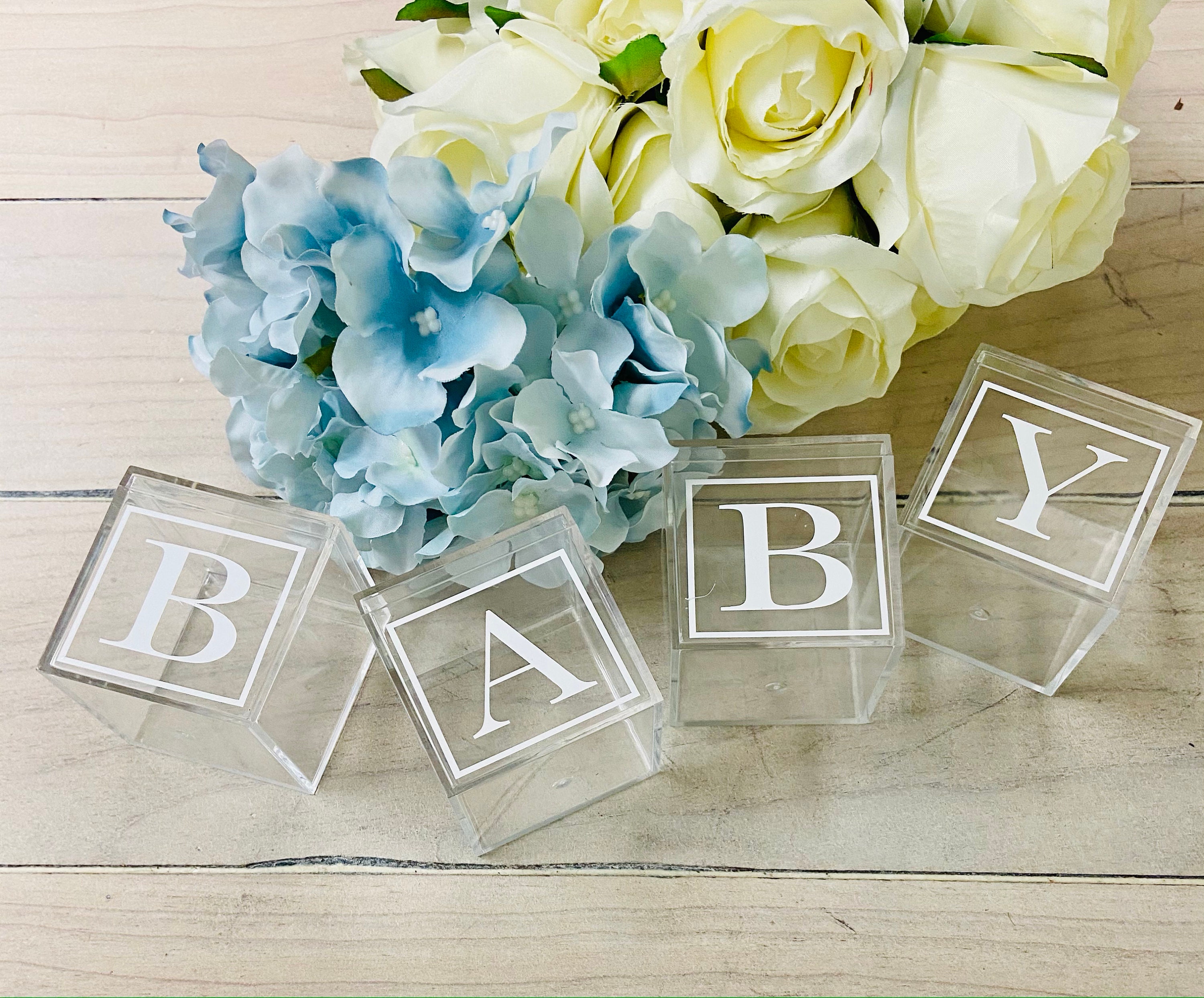 Acrylic Baby Blocks ABC Blocks Alphabet Blocks Name Blocks | Etsy