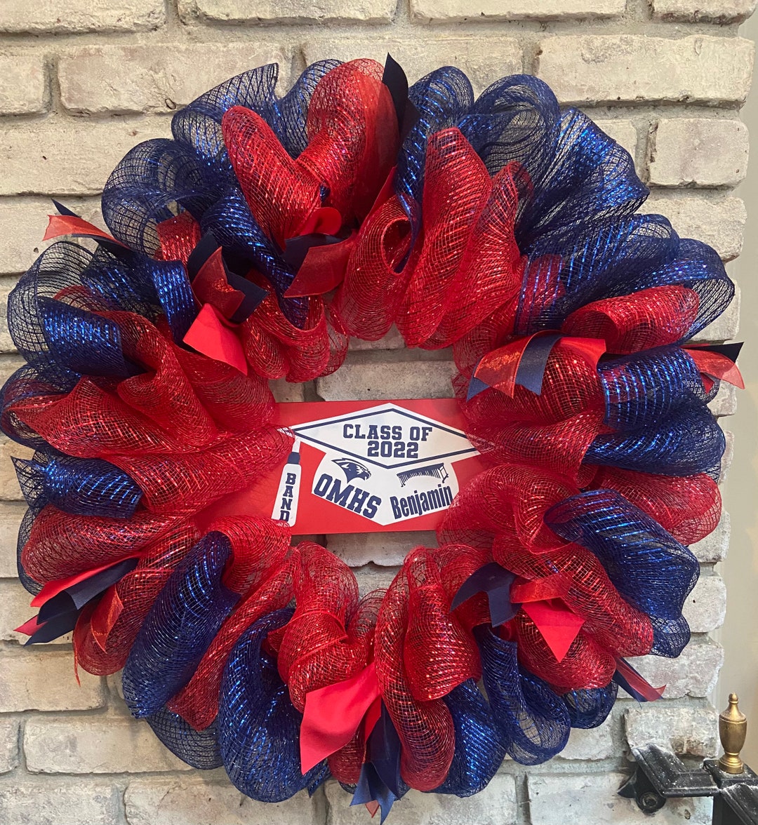 Graduation Wreath, Graduation Decoration, Congrats Grad, Graduation ...