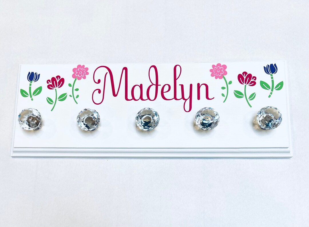 Personalized Hooks for Kids, Name Hook, Custom Wall Hook, Kids Wall ...