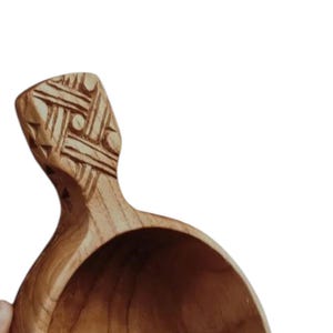 Rustic Wooden Kuksa Cup, Authentic Nordic Style for Outdoor, Camping ...