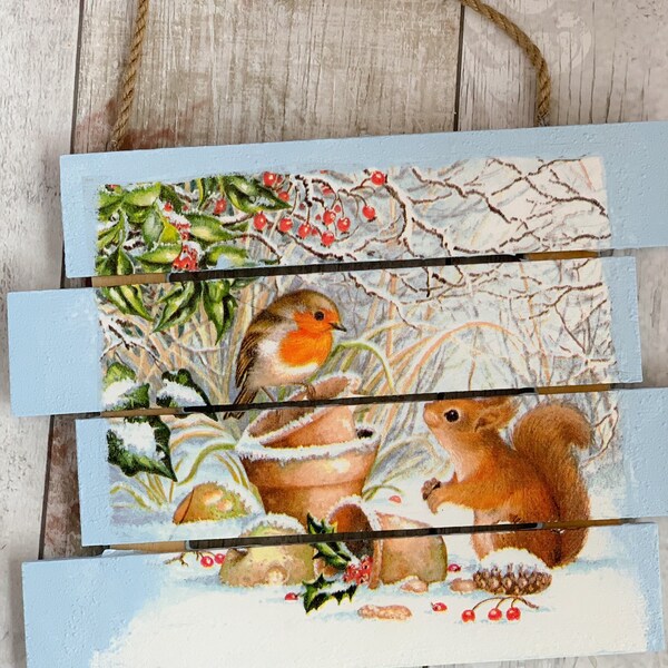 Hanging Robin Sign - Etsy