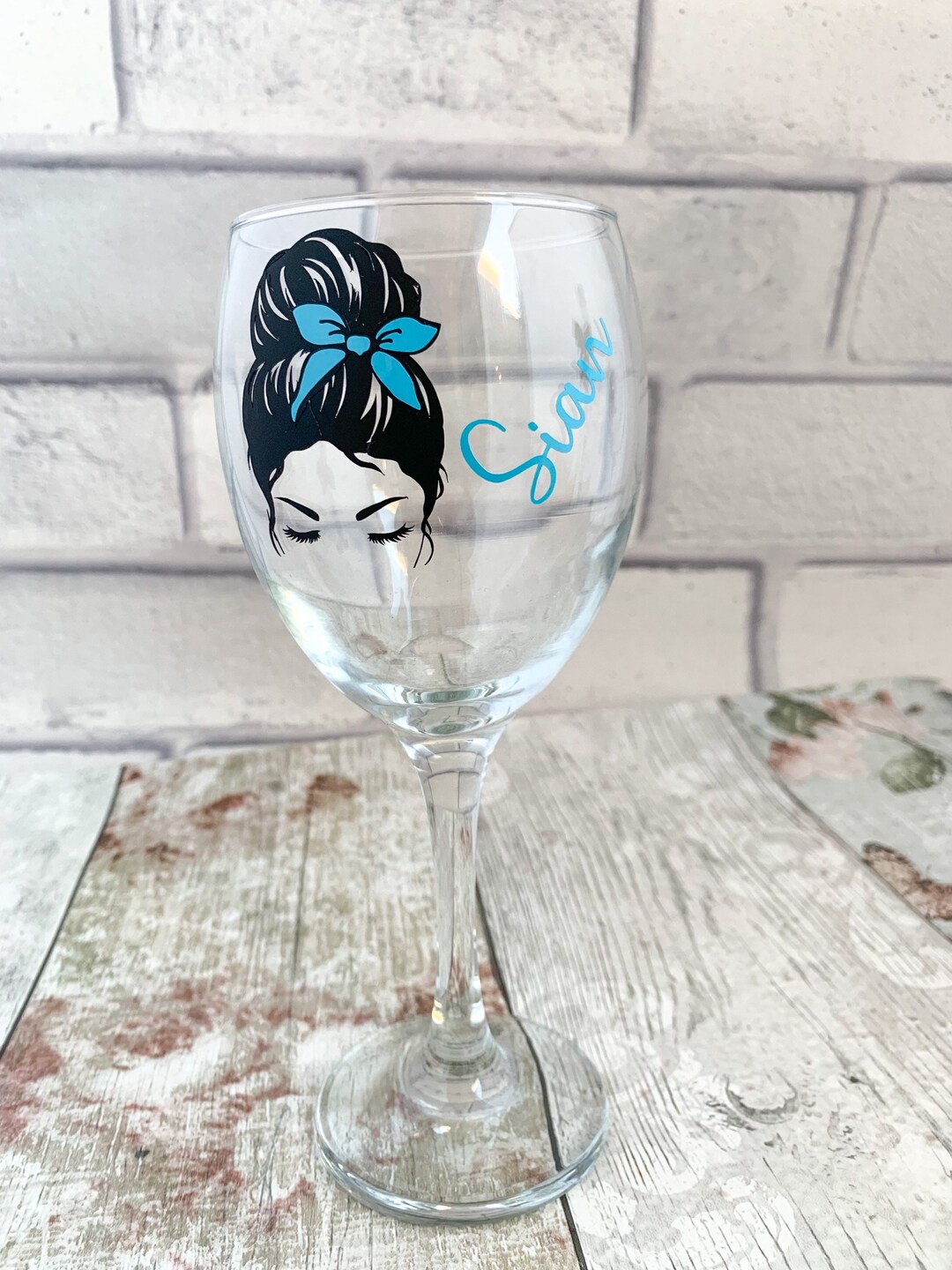 Personalised Wine Glass, Wine Glass With Name, Wine Gifts for Her, Wine ...
