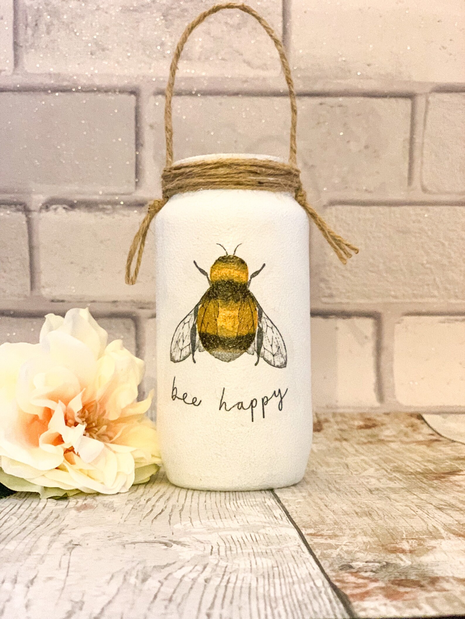 Bee Lantern, Bee Light, Hanging Bee Decoration, Bumble Bee Gifts, Light ...