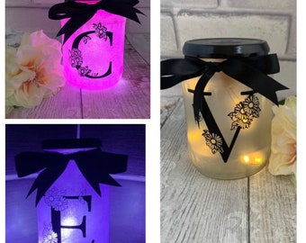 Light up Initial - Etsy