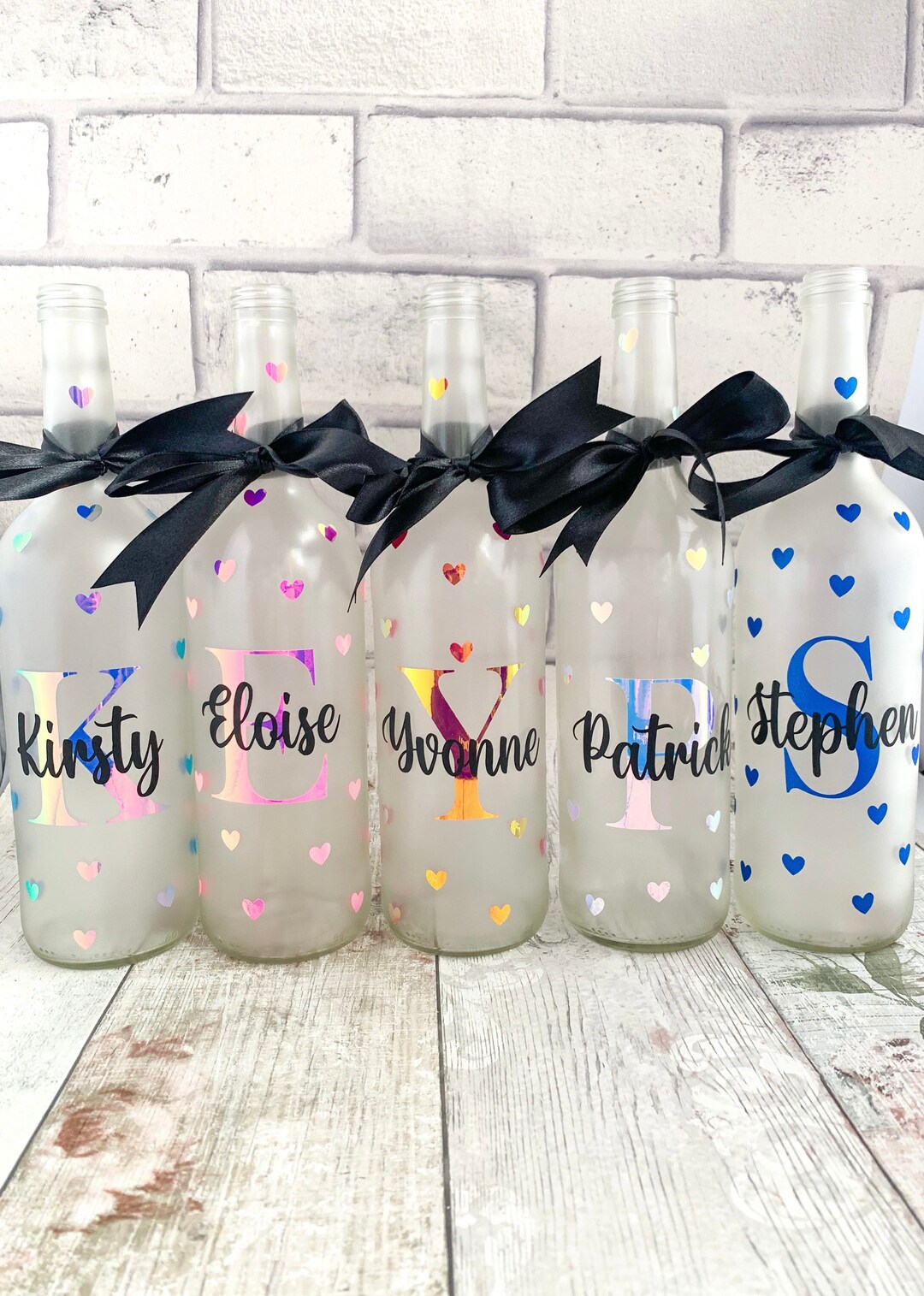 Personalised Light up Bottle, Milestone Birthday Gift, 18th, 21st, 30th ...