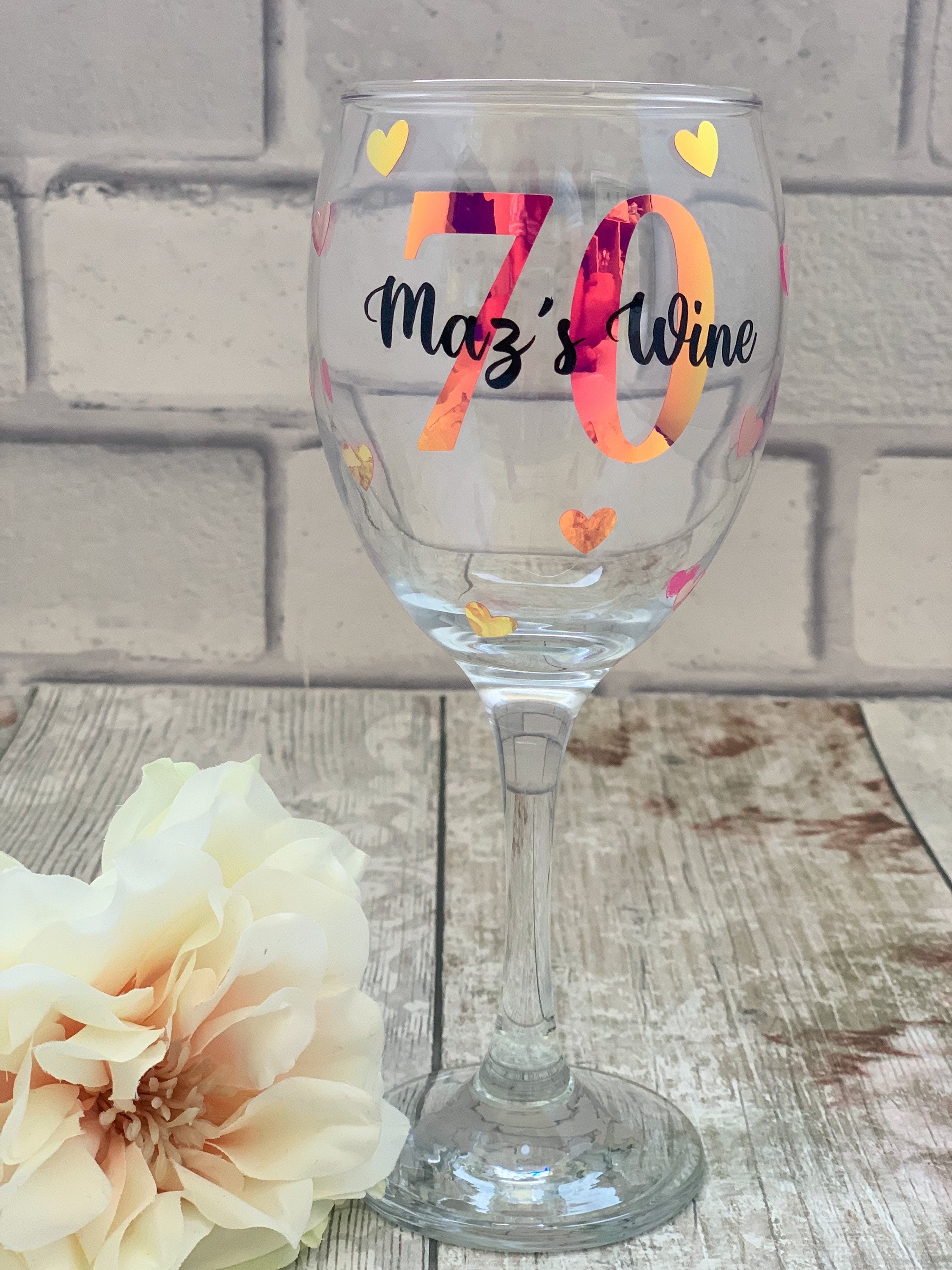 Custom Wine Glasses Personalised Wine Glasses Wine Glass for - Etsy UK
