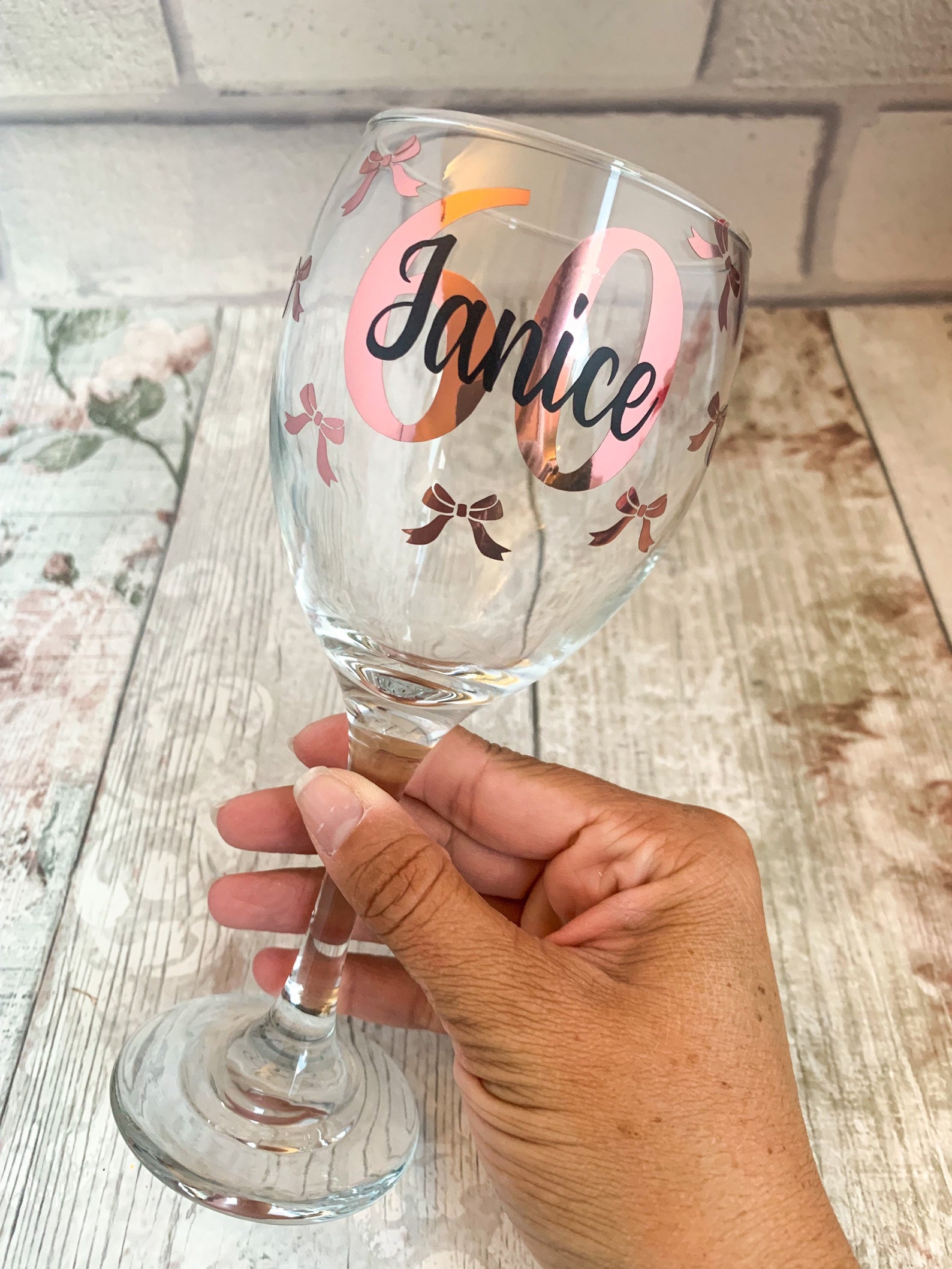 Custom Wine Glasses Personalised Wine Glasses Wine Glass for | Etsy