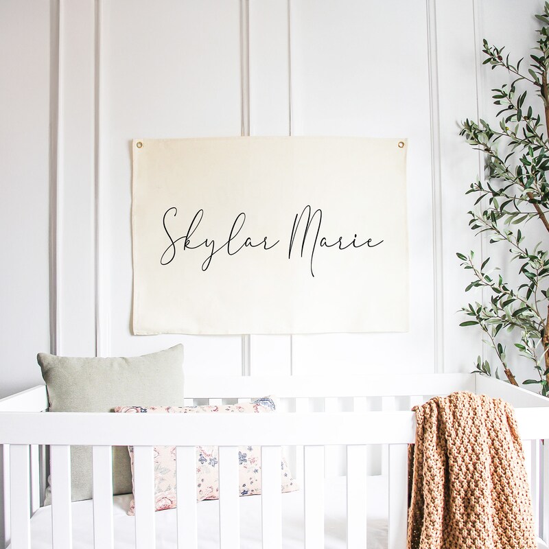 Girl Name Banner - Etsy