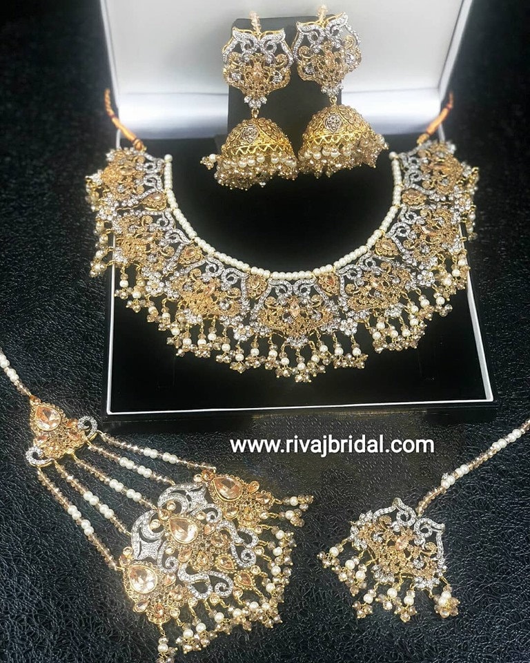 Pakistani Bridal Jewelry - Etsy