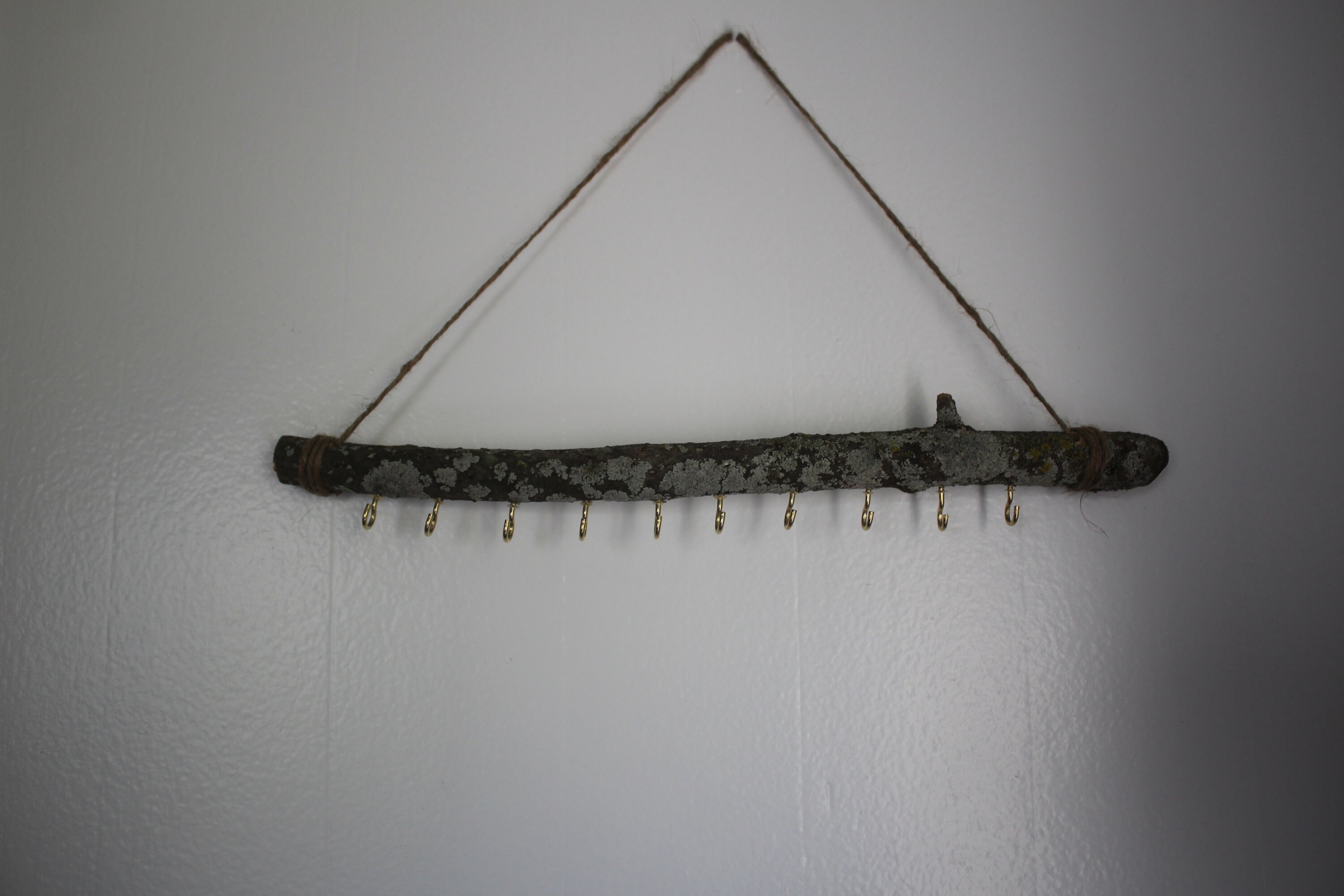 Hanging Stick Jewelry Holder Original | Etsy