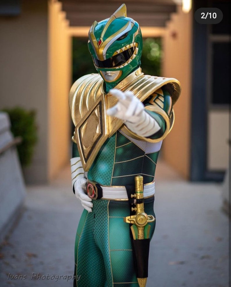 BITS Green Ranger Dragon Shield - Bat in the Sun Version - Etsy