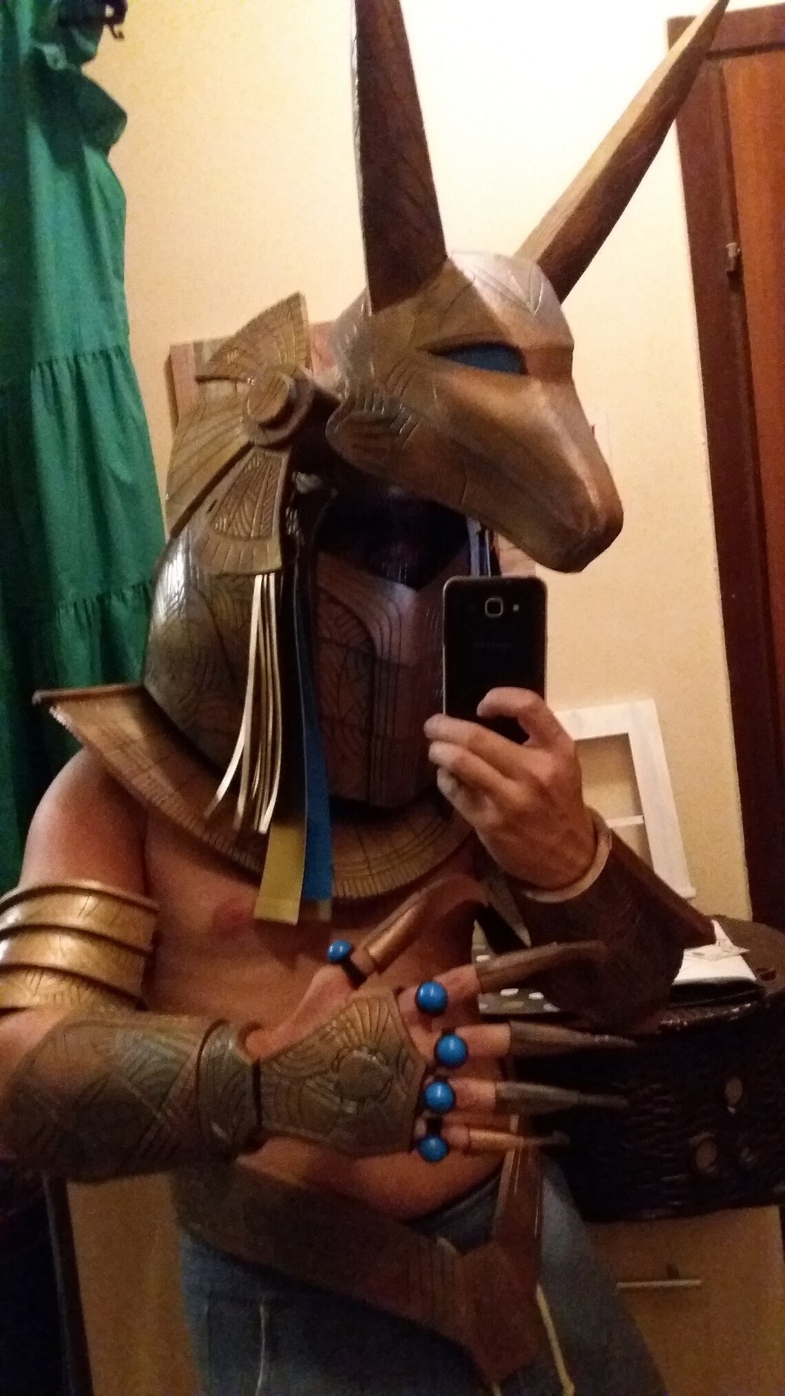 Anubis costume Stargate 1994 | Etsy