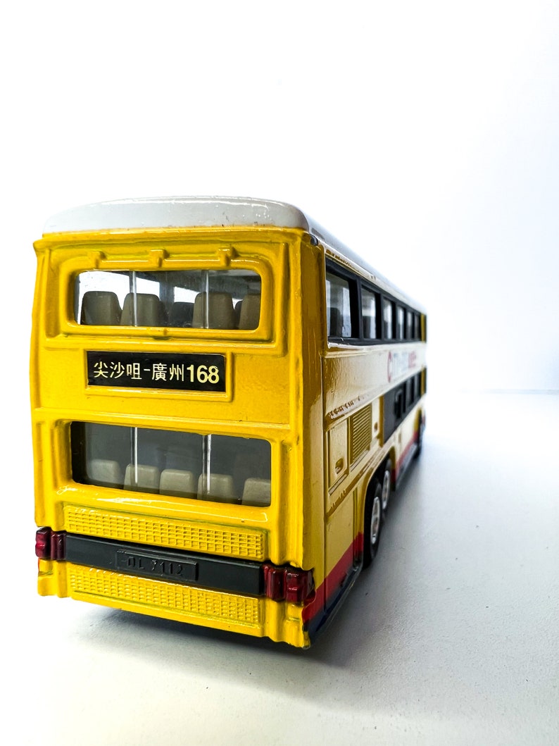 Vintage Chinese Diecast City Bus Model: Tsim Sha Tsui to Guangzhou - Etsy