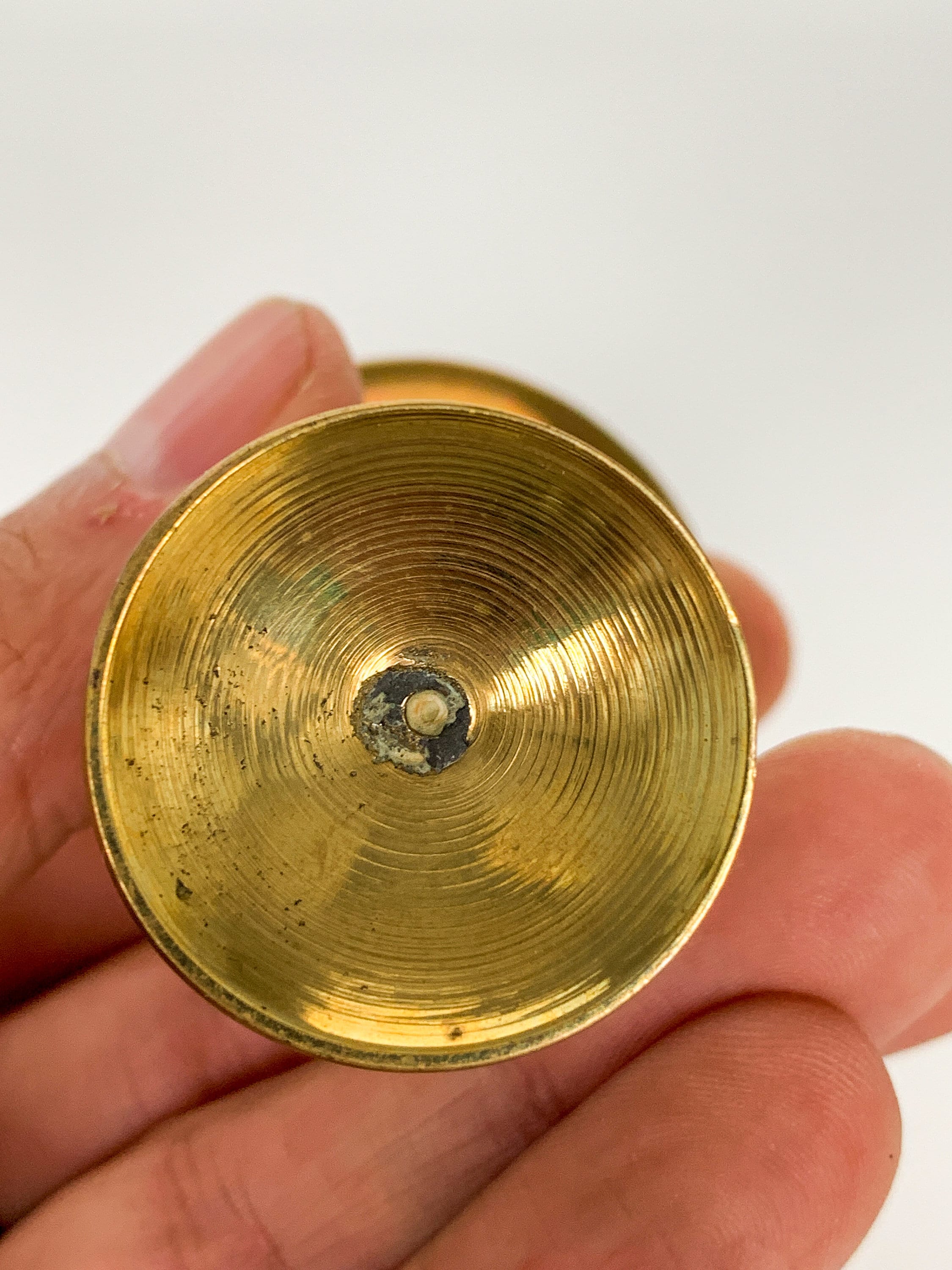 Vintage Engraved Brass Mini Goblet Set , Collectible Engraved Handmade ...