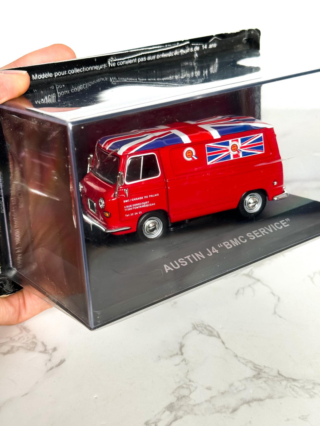 Austin J4 BMC Service Van – 1:43 Diecast Model, Union Jack Roof - Etsy