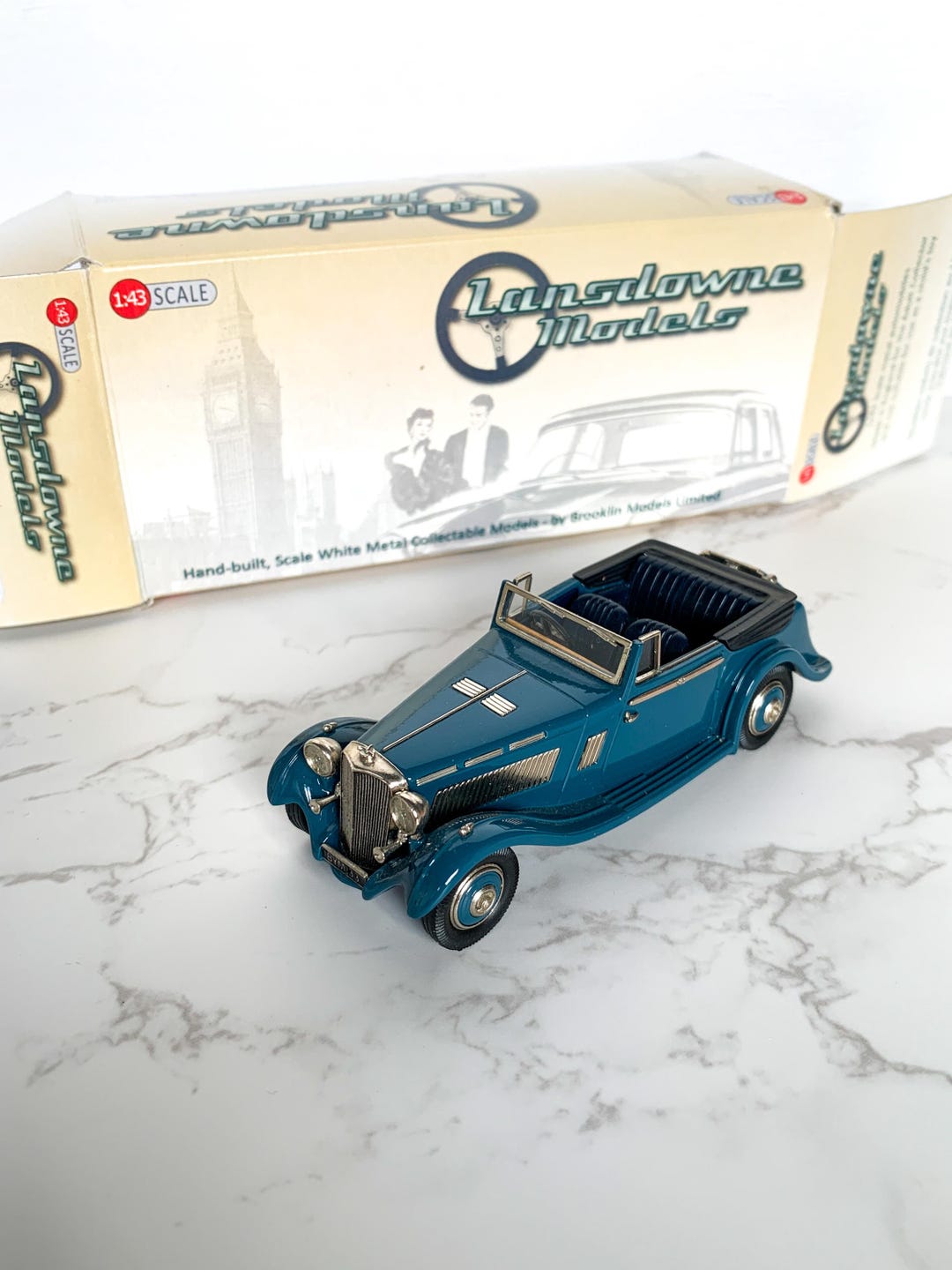 Rare Lansdowne Models 1/43 Scale LDM123 - 1935 Brough Superior Eight ...