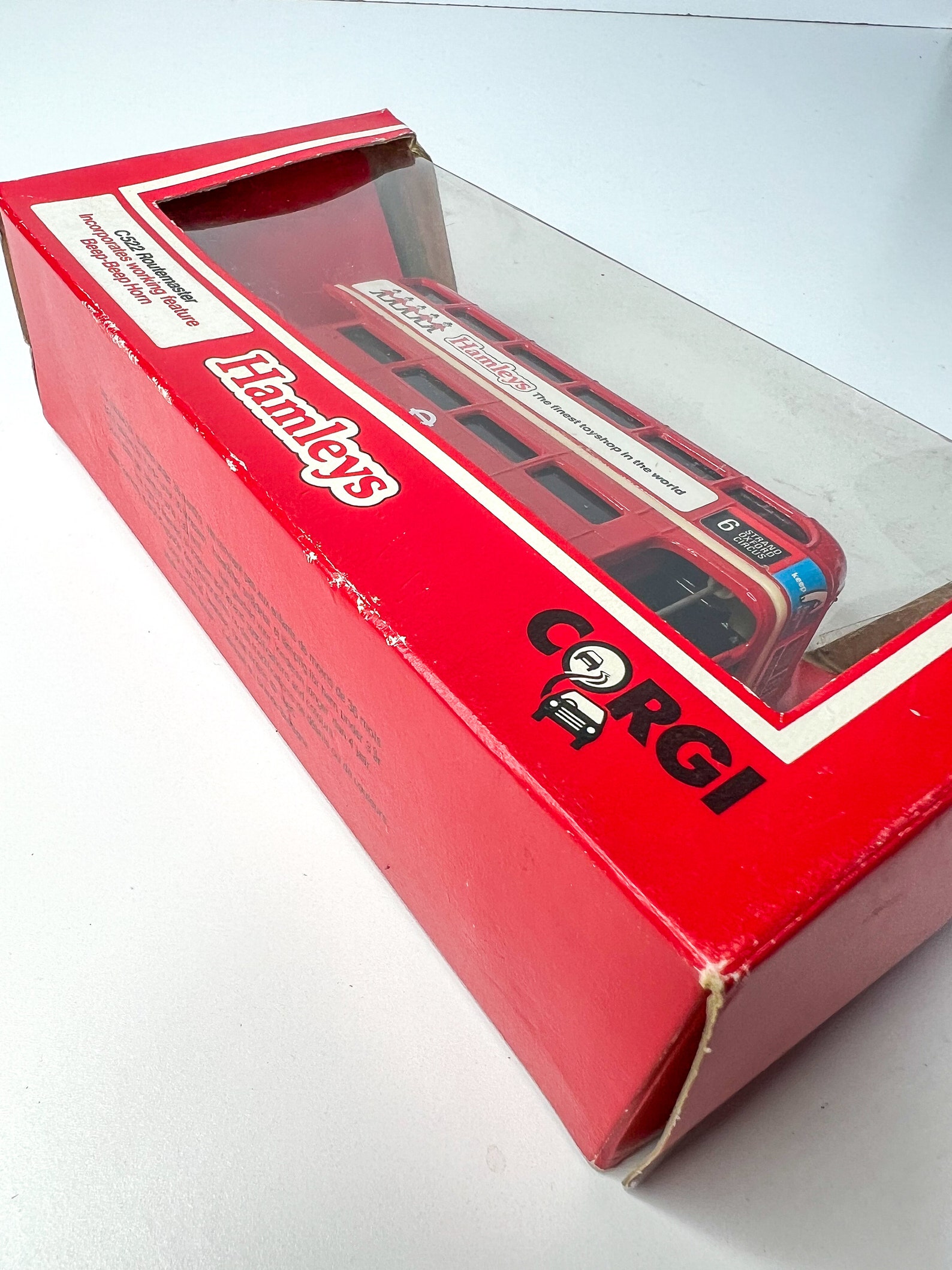 Corgi Diecast Regent Street Hamleys London Transport Double Decker Bus ...