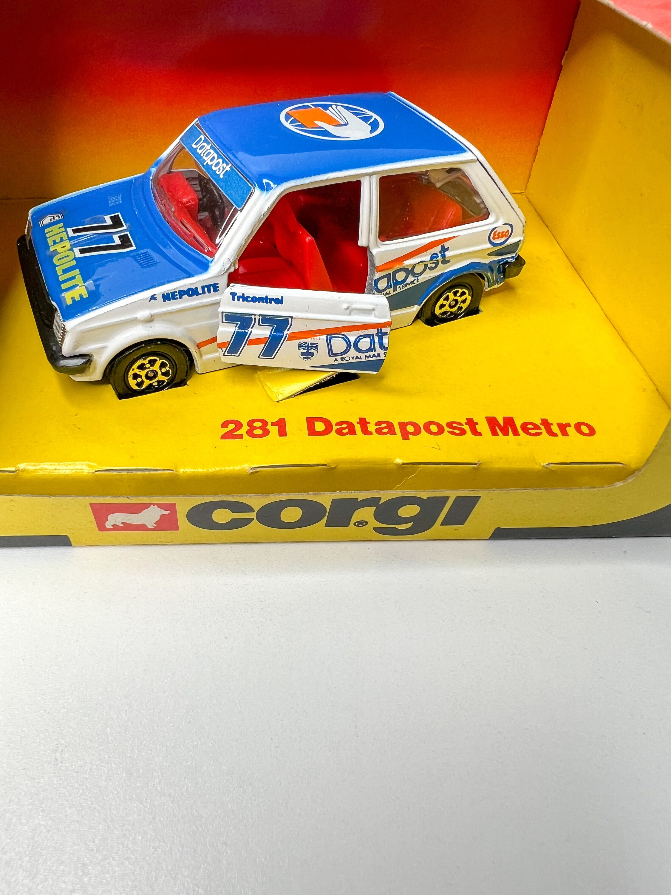 Corgi 281 Datapost Metro: Rare Diecast Model Car - Etsy