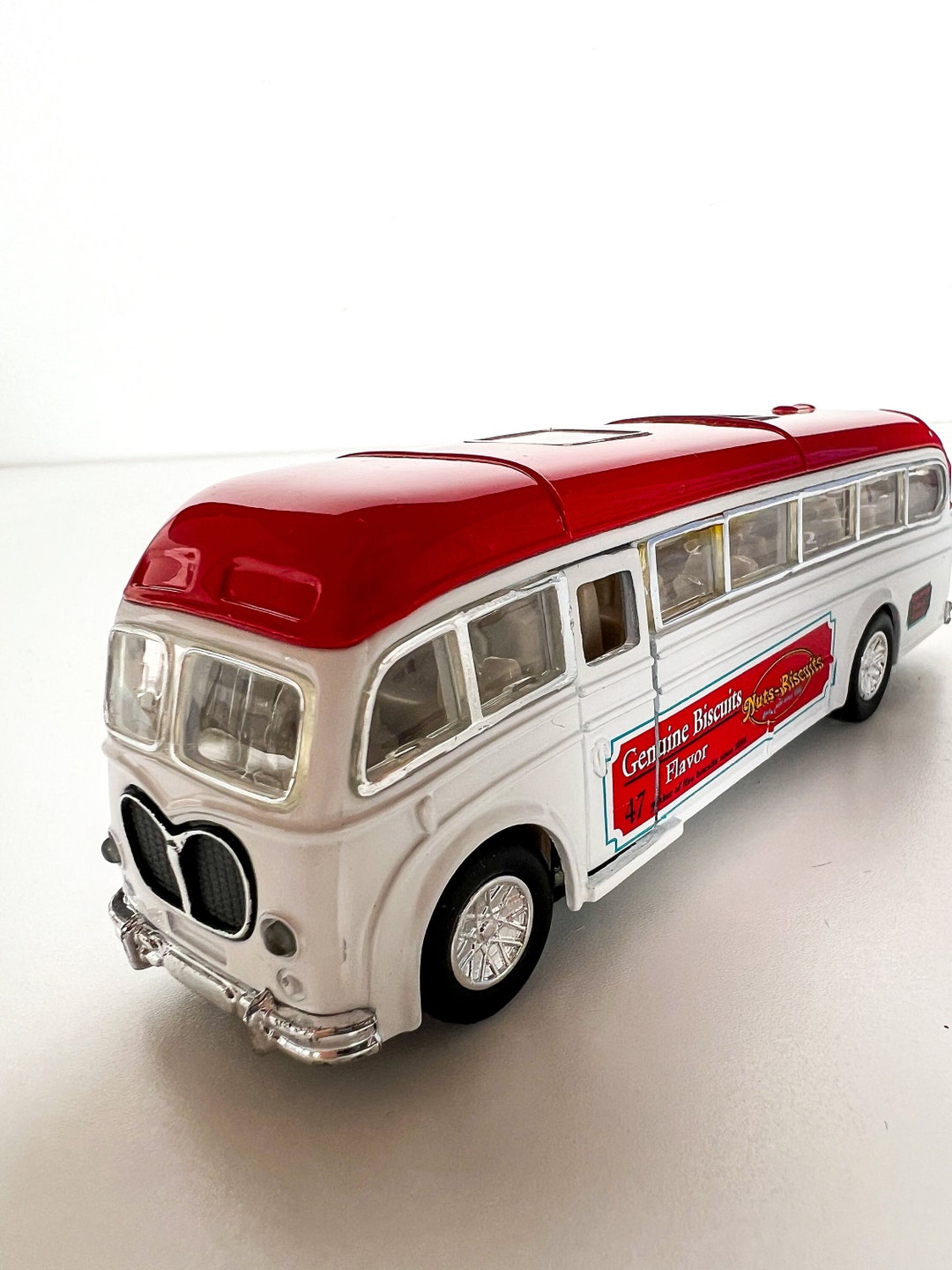 Superior Classic Bus Biscuit Bus Diecast Model Friction Drive UB - Etsy