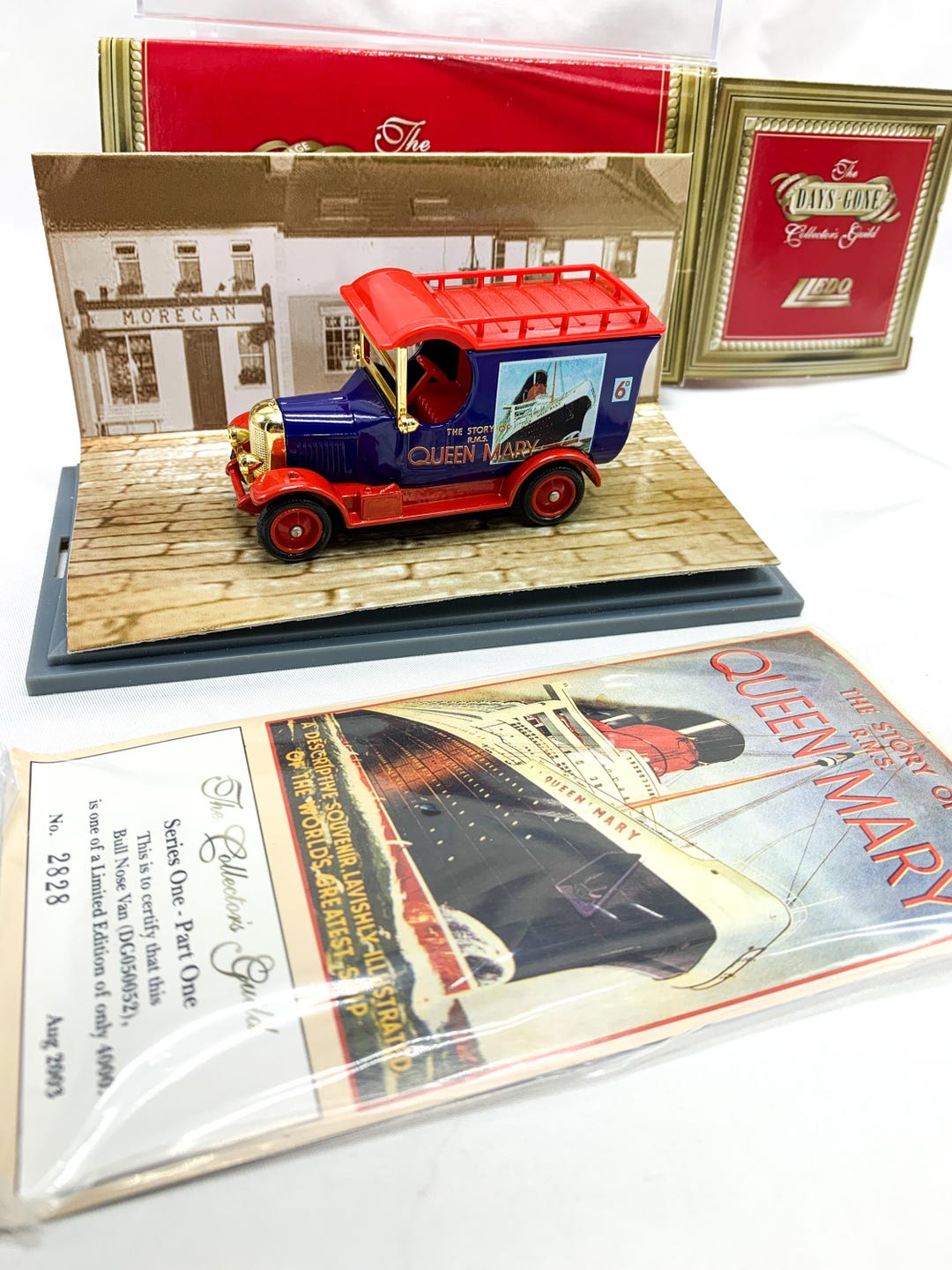 Limited Edition Lledo Days Gone Bull Nose Van Model, the Story of Queen ...