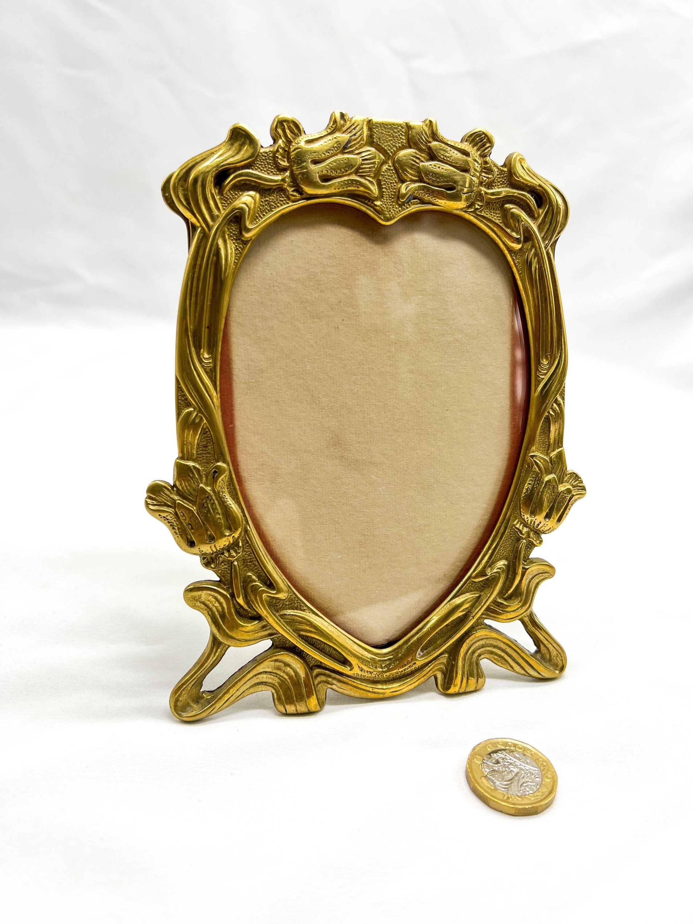Vintage Brass Photo Frame Pair of Art Deco Photo Frames 1930s Set of ...