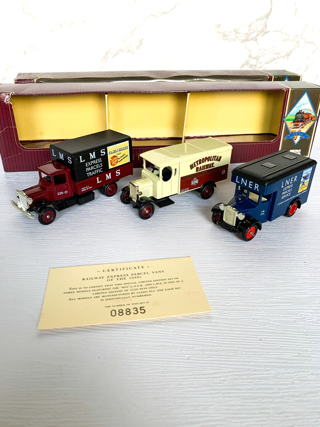 Lledo Days Gone Railway Express Parcel Vans 1930 S Set of 3 Die Cast ...