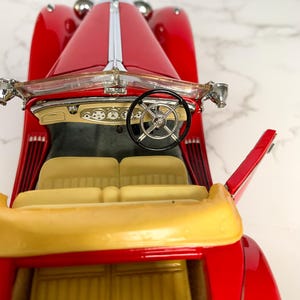 Franklin Mint Diecast 1935 Mercedes Benz 500K Special Roadster Include ...