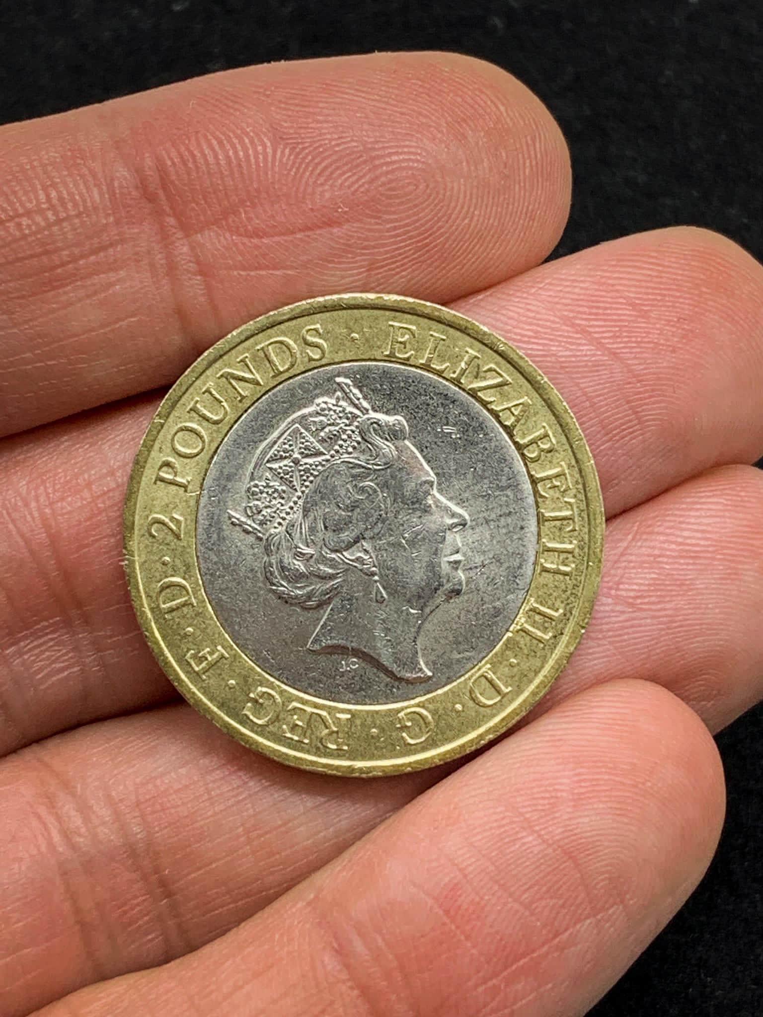 Two Pounds Coin - Etsy UK