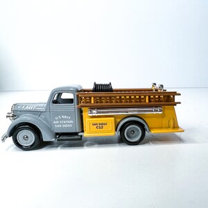 Lledo Days Gone 1939 Ford Fire Engine - US Navy Diecast Model - Etsy