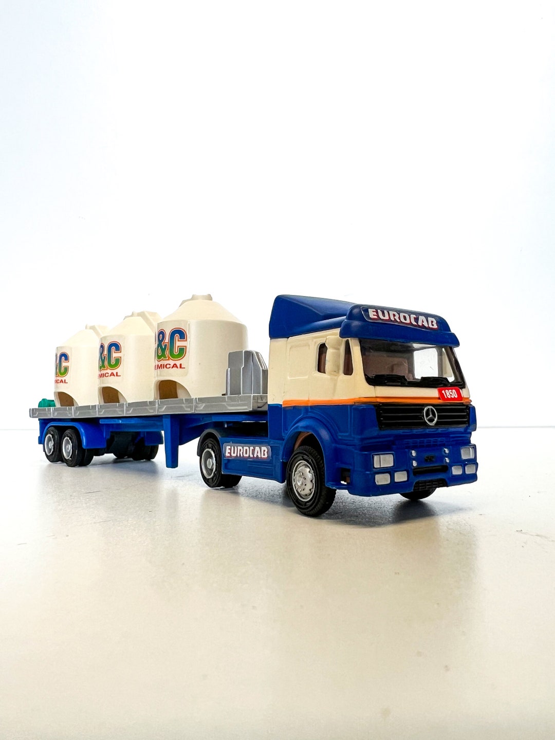 KENTOYS MERCEDES 1850 EUROCAB Trailer Vintage Lorry Toy C&C - Etsy