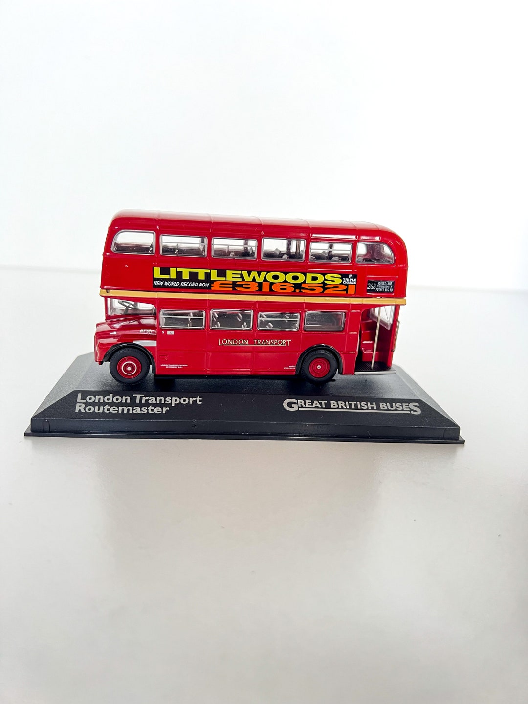 Great British Buses - Atlas Series London Transport Routemaster Bus - 1 ...