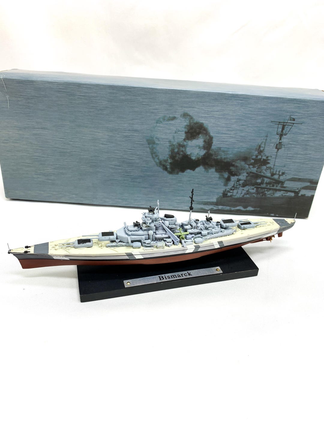 Atlas Editions 1/1250 Scale Bismarck Battleship ، Ship Model - Etsy