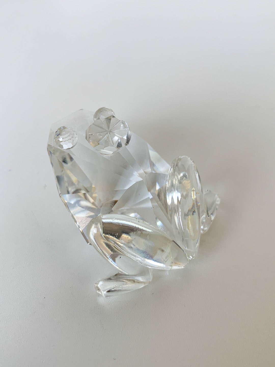 SWAROVSKI Frog - Crystal Animal Figurines Collectible Ornament -home ...