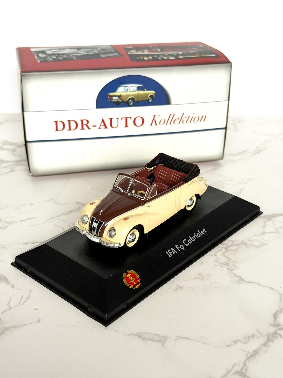 IFA F9 Cabriolet – DDR Auto Kollektion – 1:43 Scale Diecast Model Car ...