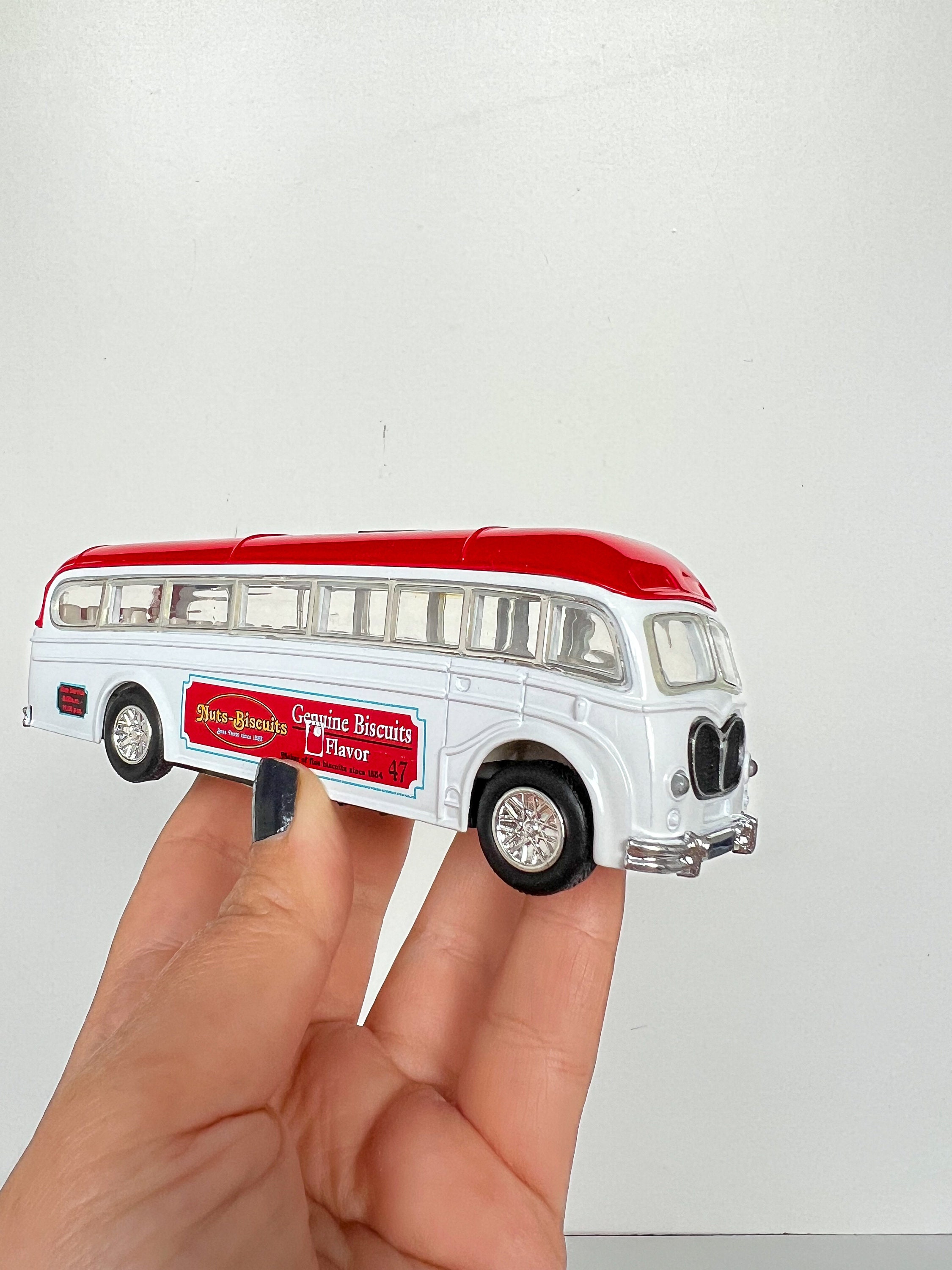 Superior Classic Bus Biscuit Bus Diecast Model Friction Drive UB - Etsy