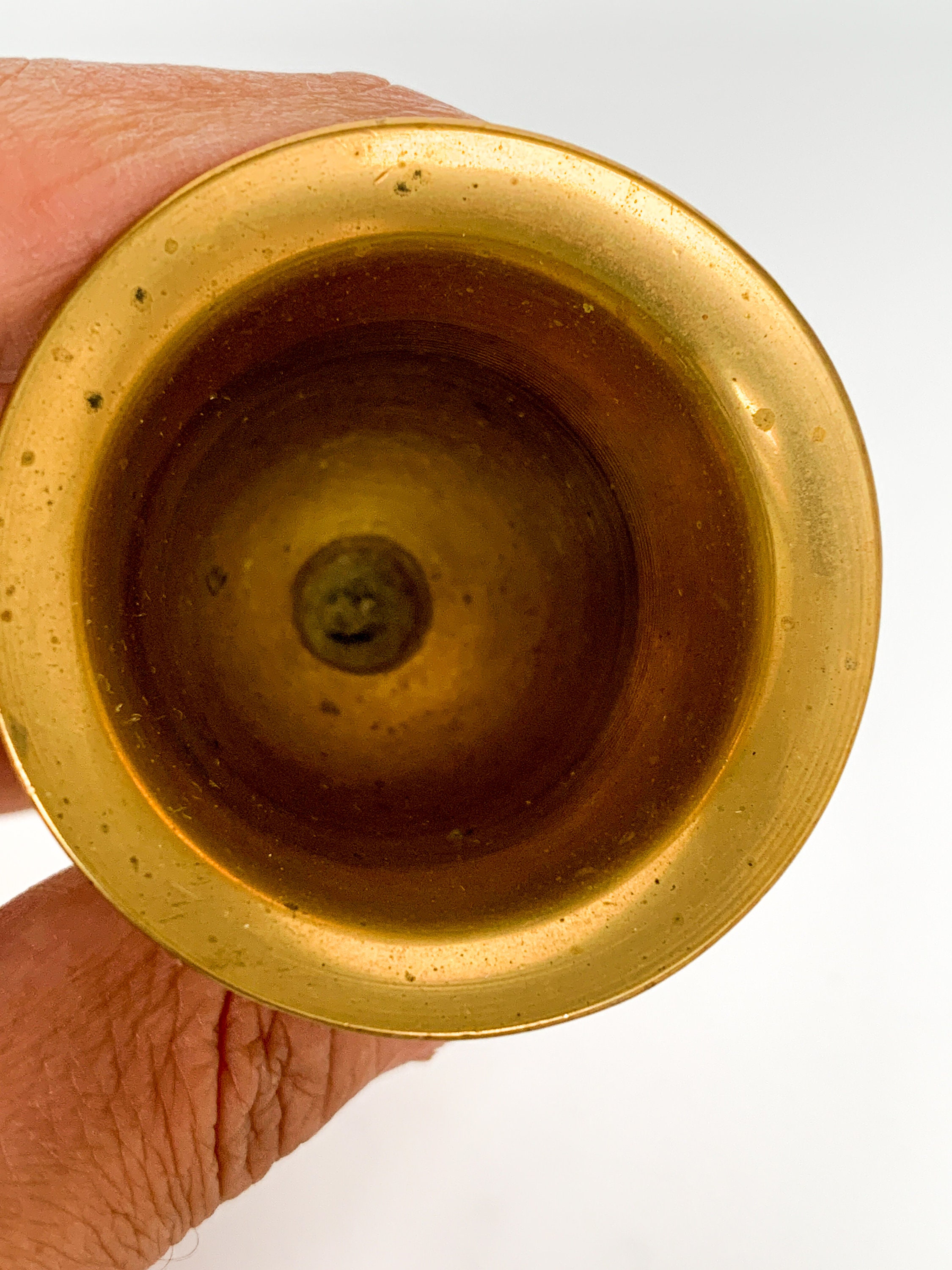 Vintage Engraved Brass Mini Goblet Set , Collectible Engraved Handmade ...