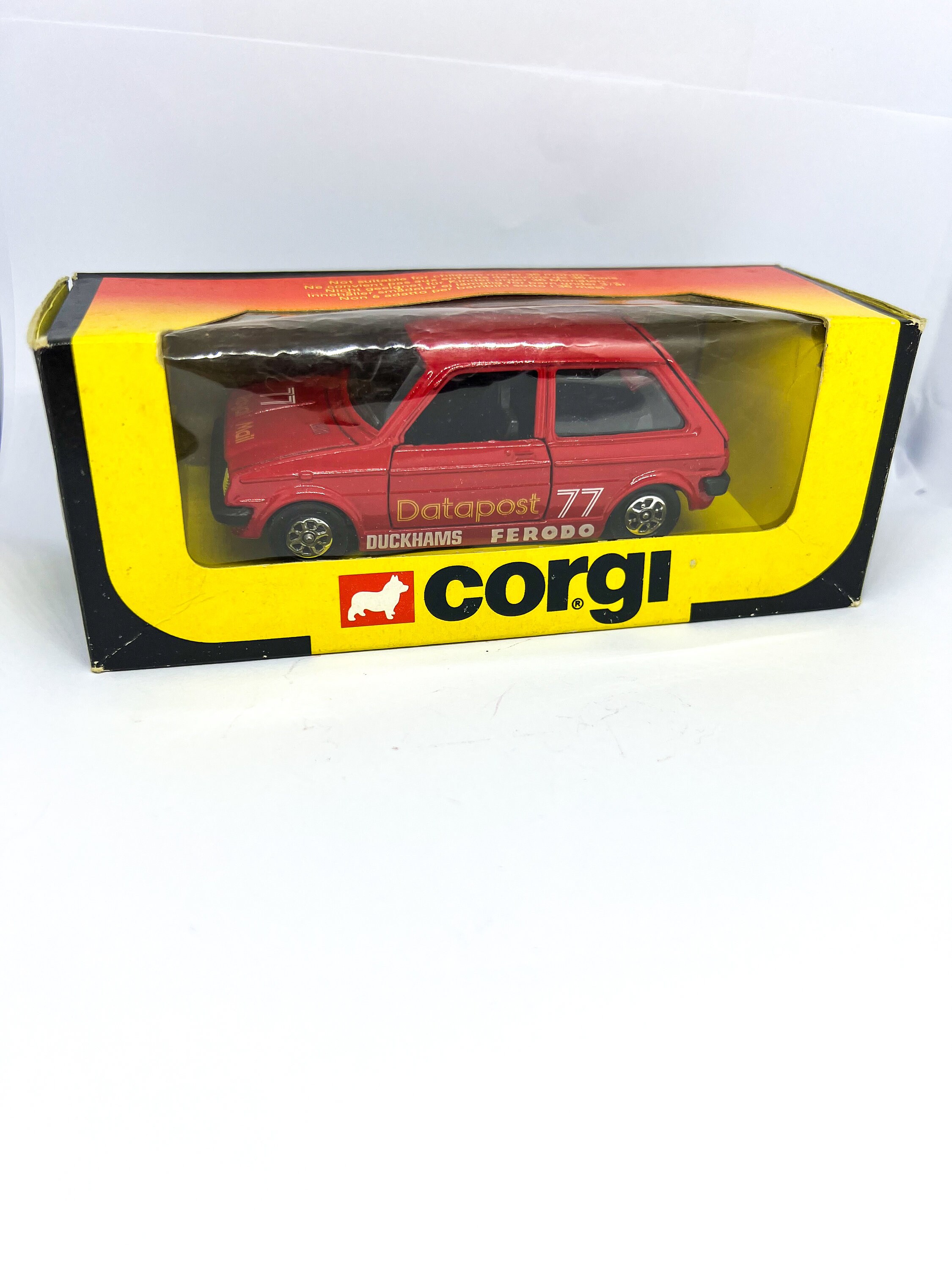Corgi Mini Metro Van 614: Royal Mail Datapost 77 Rally Car - Etsy