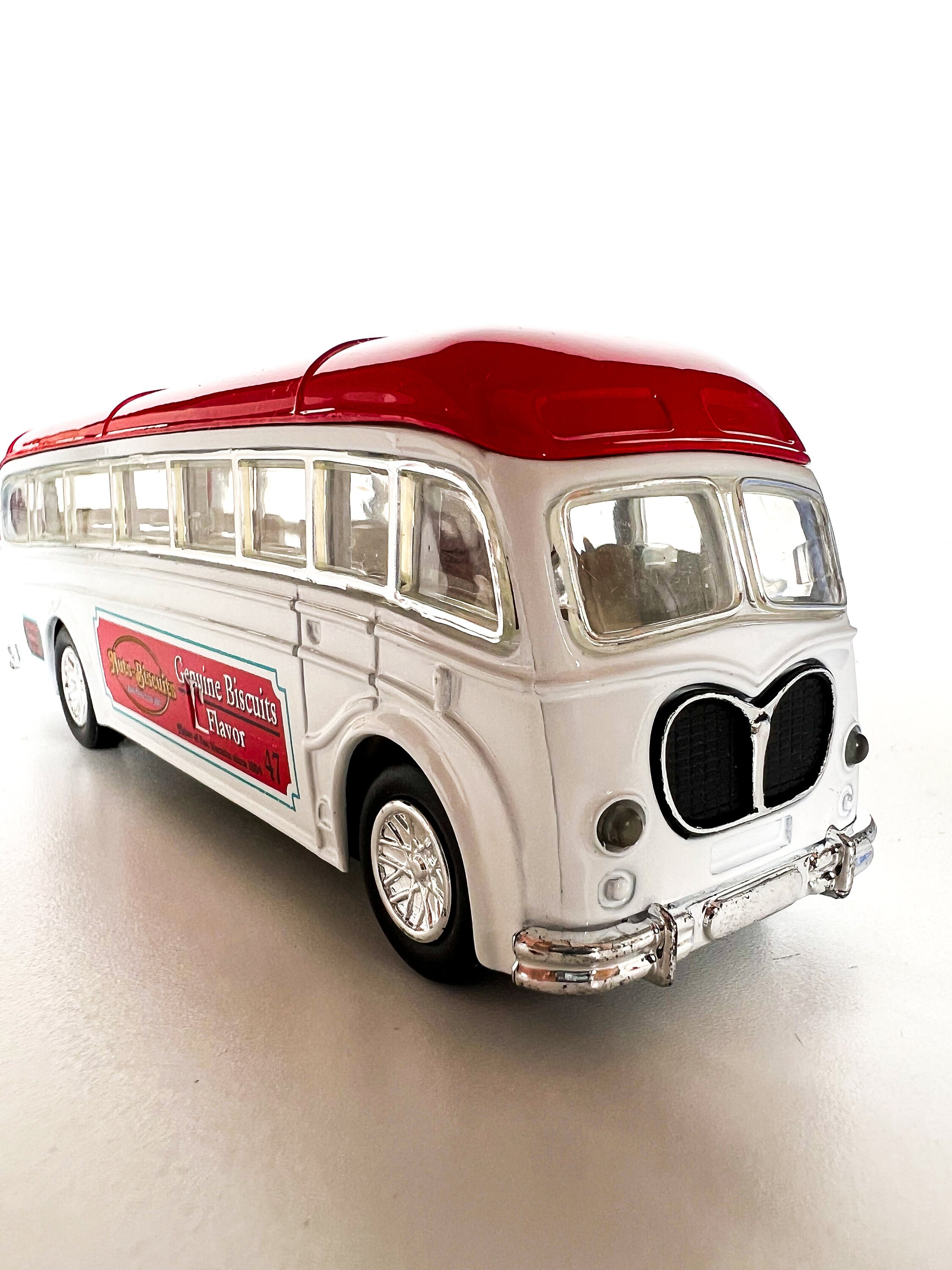 Superior Classic Bus Biscuit Bus Diecast Model Friction Drive UB - Etsy