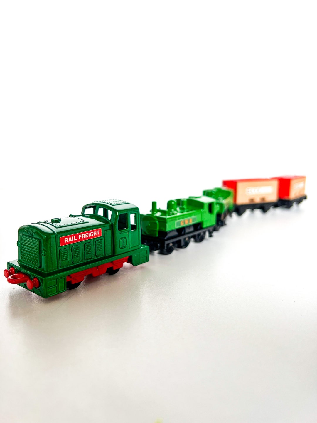 Vintage Matchbox Lesney Train Set: Diesel Shunter & Pannier Locomotive ...
