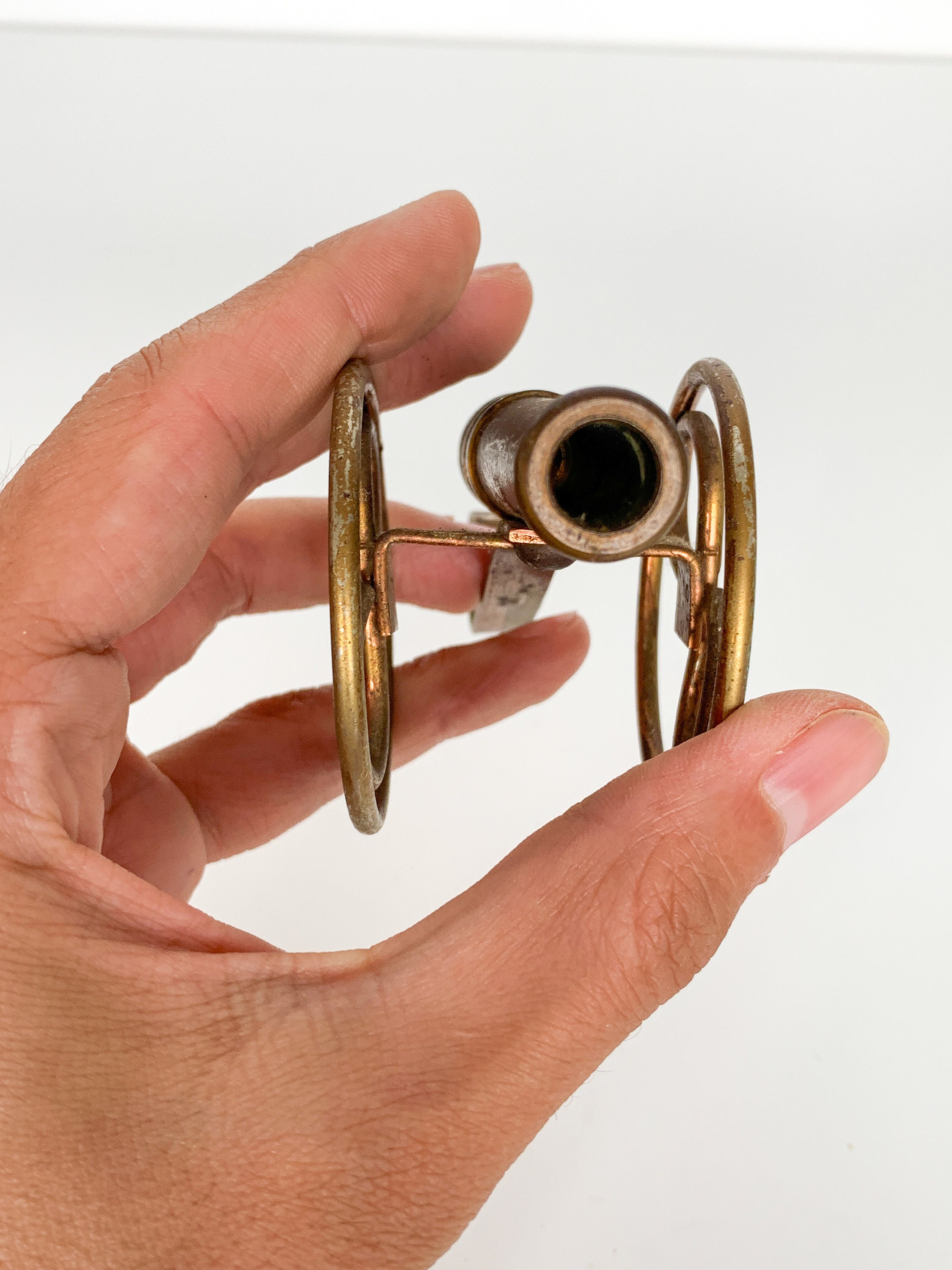 Brass Miniature Cannon , Dollhouse Ornaments Furniture -collectible ...