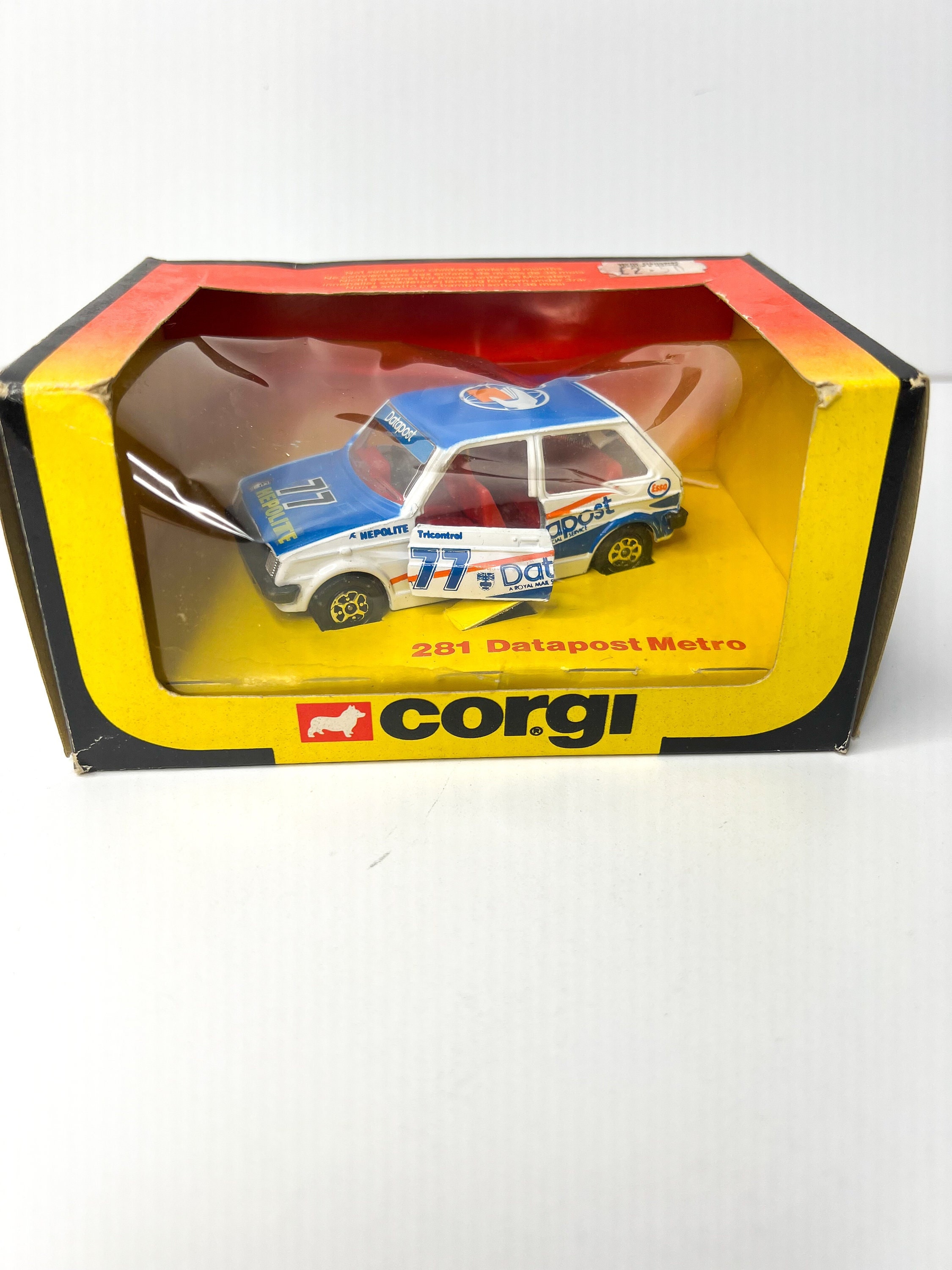 Corgi 281 Datapost Metro: Rare Diecast Model Car - Etsy