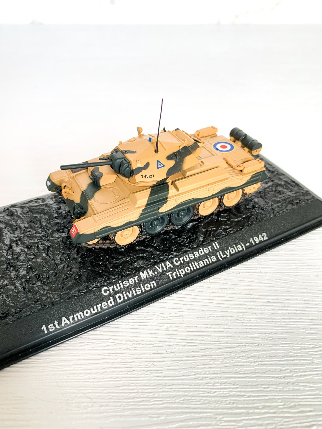 Altaya 1/72 Scale Diecast Cruiser Mk.via Crusader II 1st Armoured Libya ...