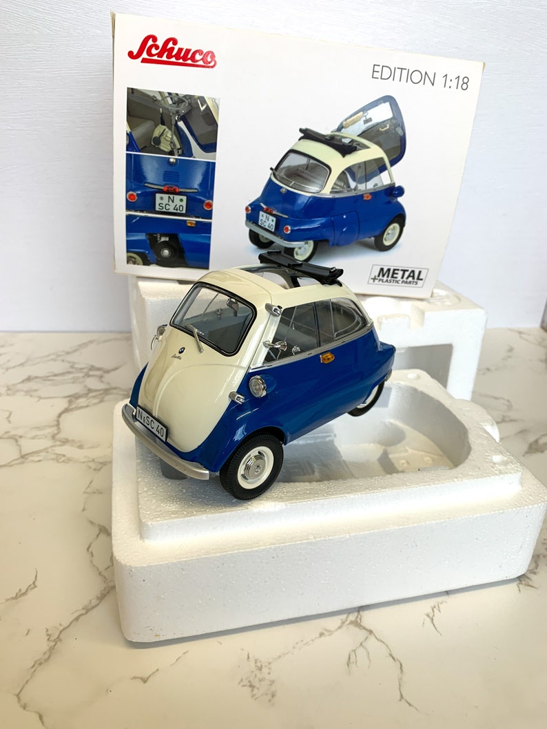 Extremely Rare Schuco Iso BMW Isetta Open Roof 1960 1/18 Scale - Etsy