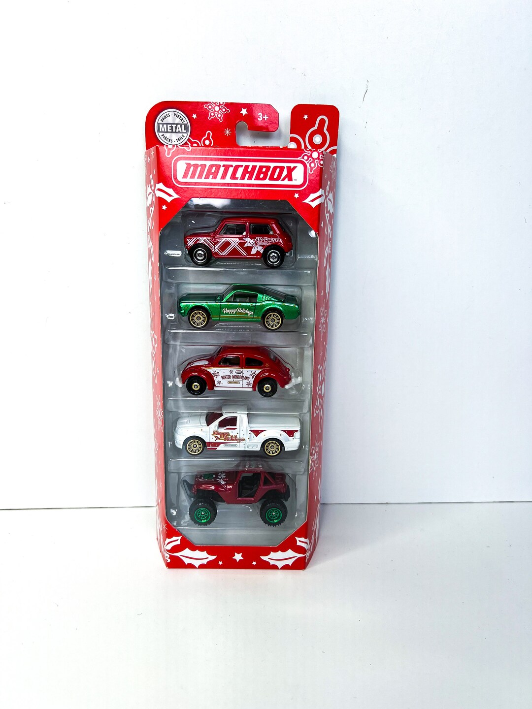 Christmas 5 Pack Matchbox - Happy Holiday Diecast Model Cars ...