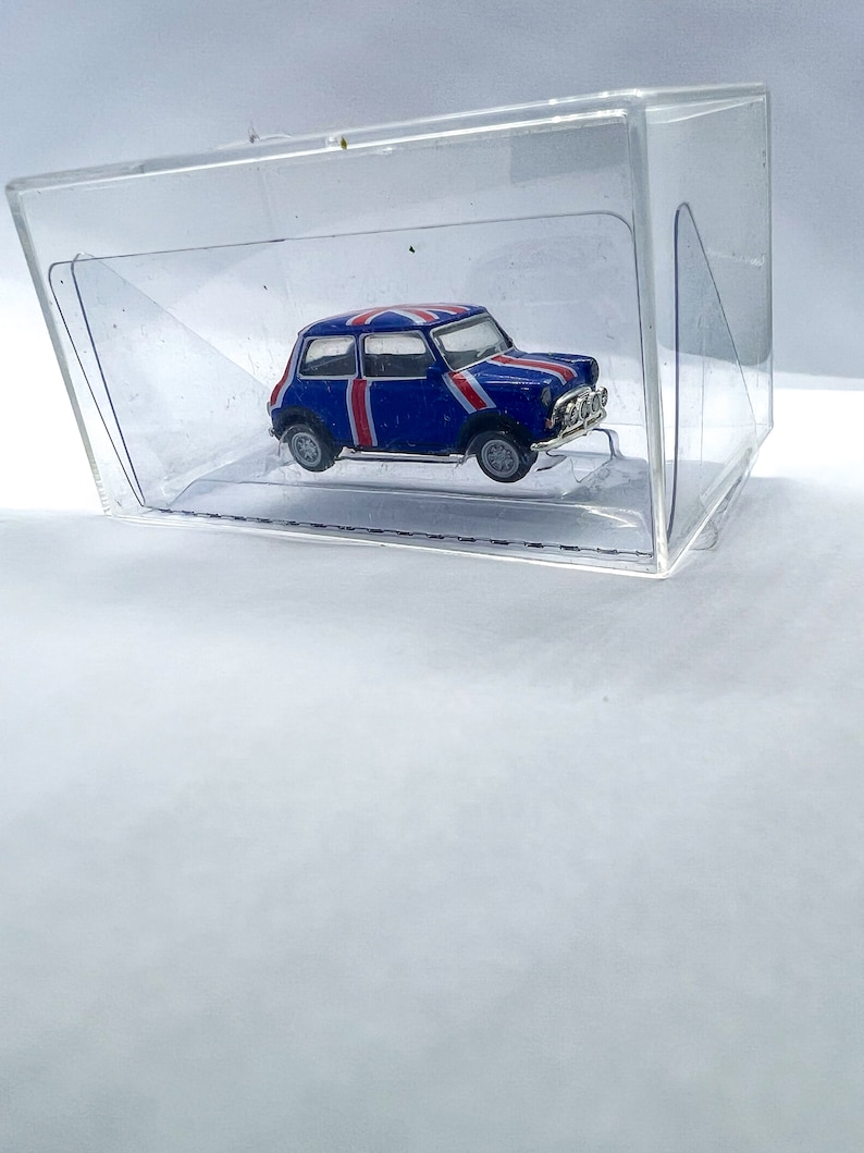 Hongwell Austin Mini Cooper With Union Jack Roof Diecast Car Mini ...