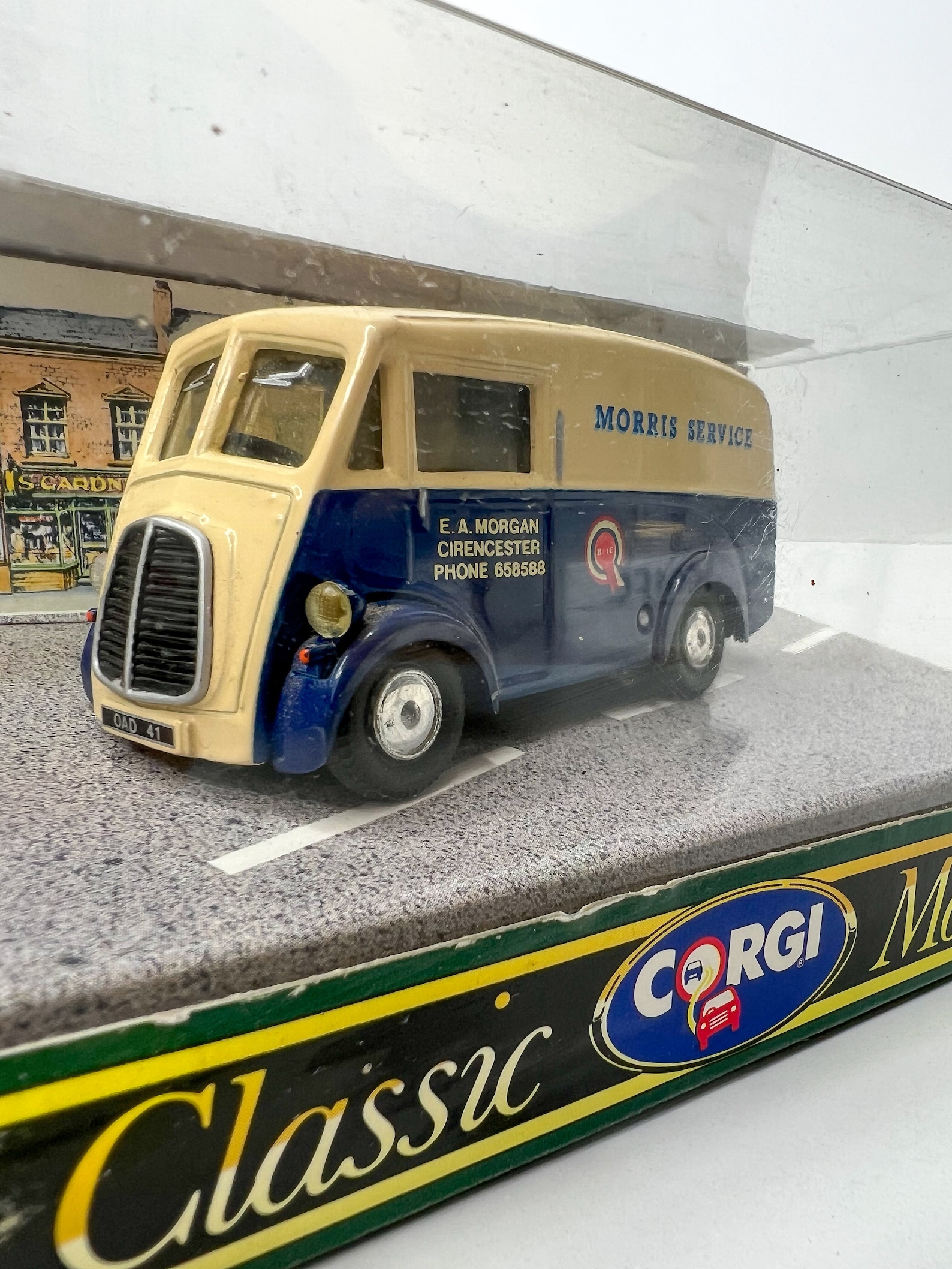 Corgi Classics Models - Morris J Van Morris Services - Rare Collectible ...