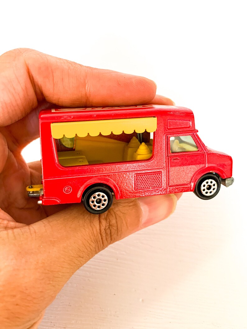 Very Rare Vintage Majorette Fourgon Snacks Van Model Made in France - Etsy