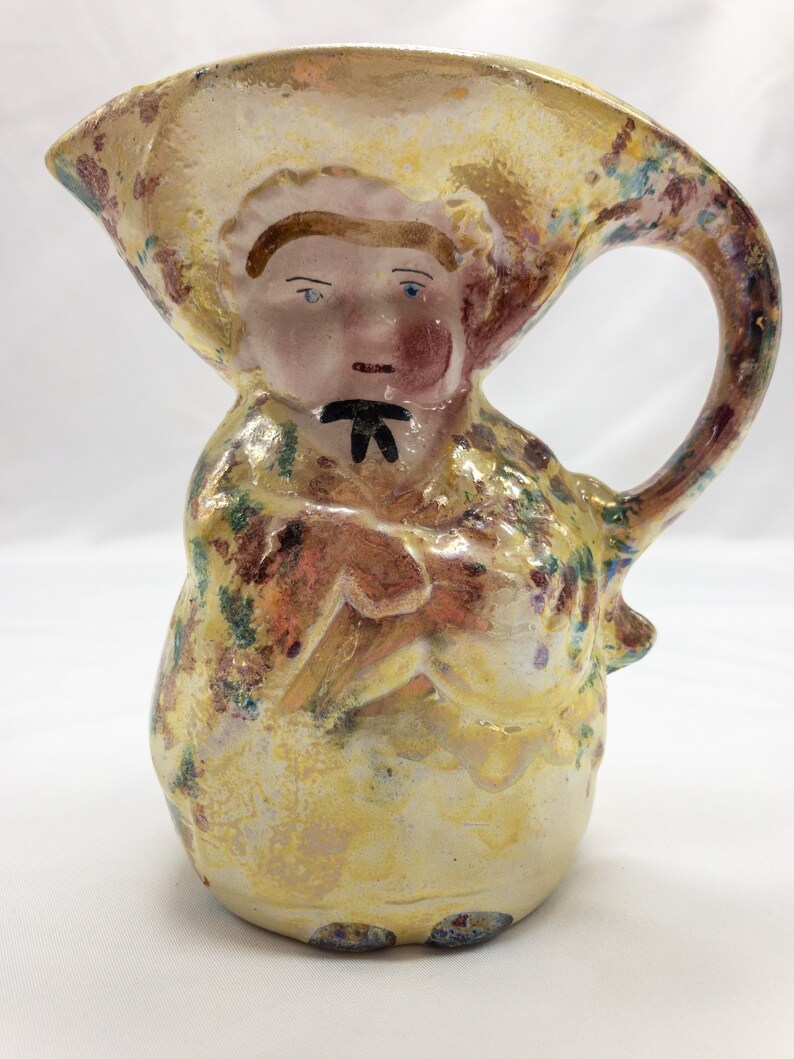 Lady Toby Jug , Vintage , Antique Rare Floral Toby Jug - Etsy UK