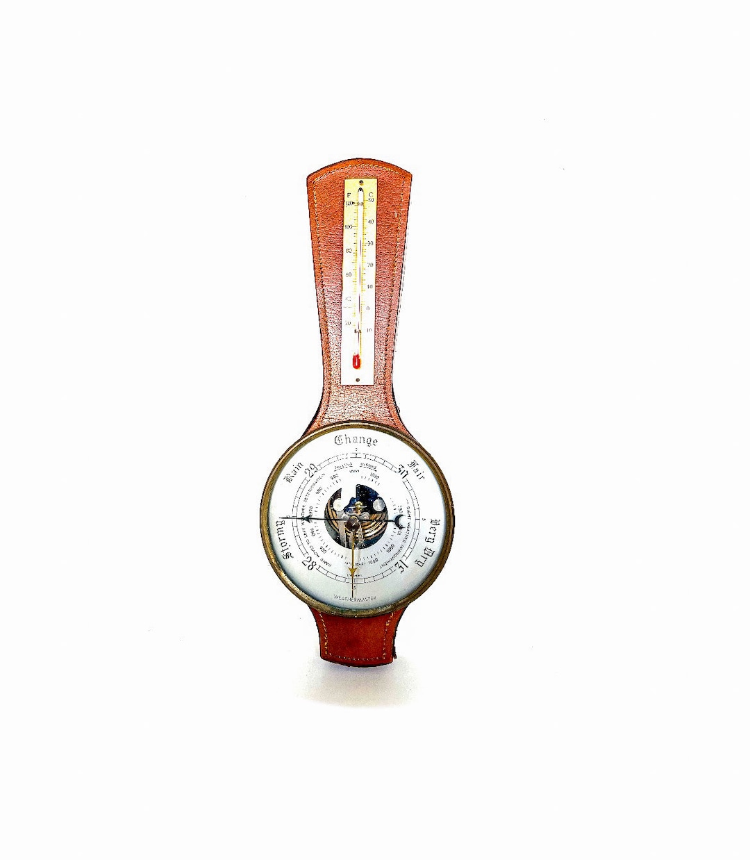 Vintage Shortland SB Barometer Thermometer Vintage Sundew Hide Weather ...