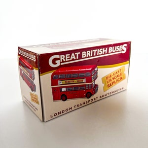 Great British Buses Atlas Series London Transport Routemaster Bus 1:76 ...